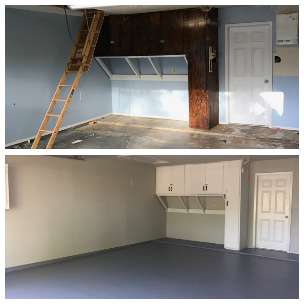 Gross garage out, glam garage in! – Project Ugly House